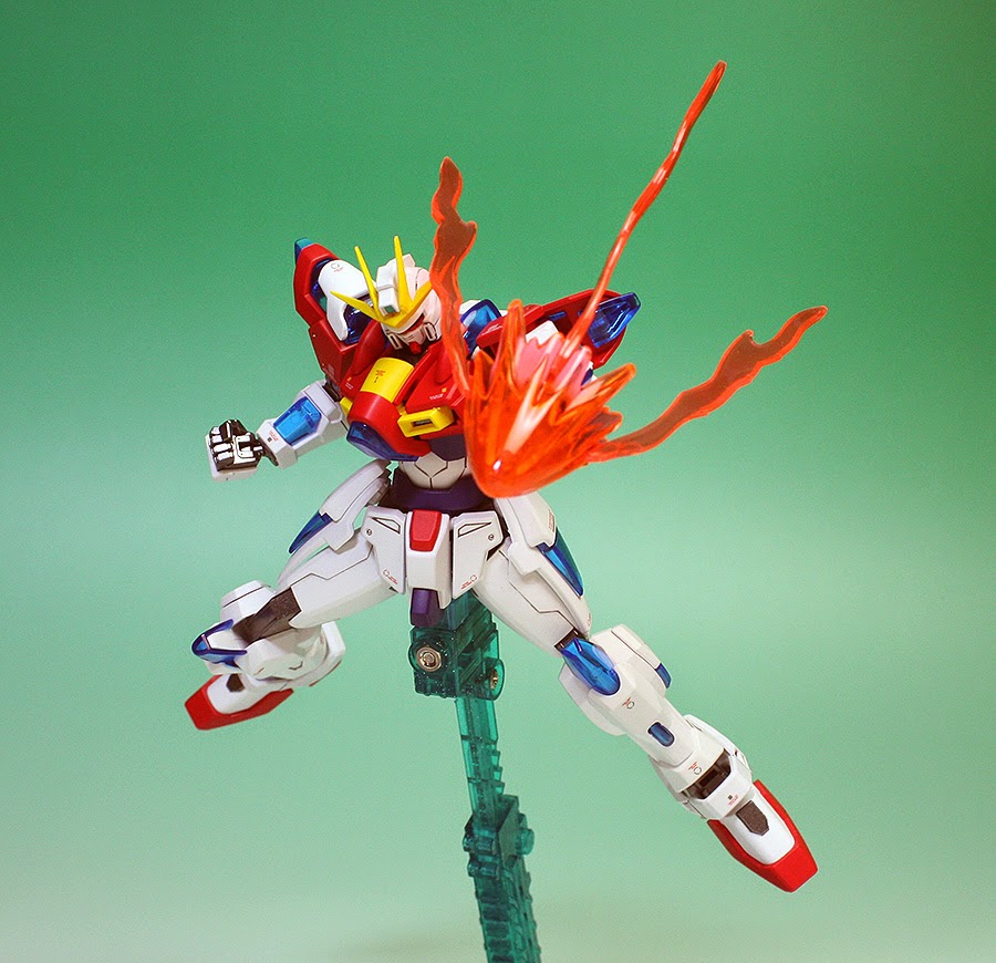 Custom Build: HGBF 1/144 Try Burning Gundam