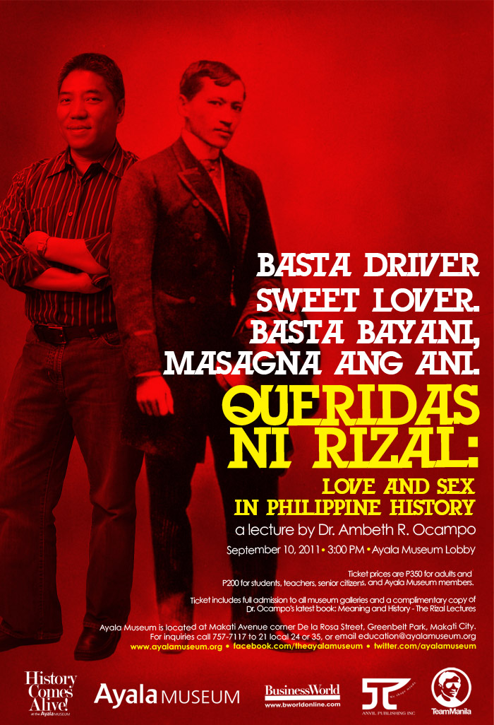 Back Trails: History Comes Alive! with Dr. Ambeth Ocampo | Queridas ni ...