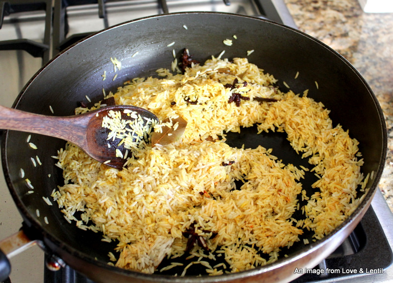 Love & Lentil: Vegetable Biryani