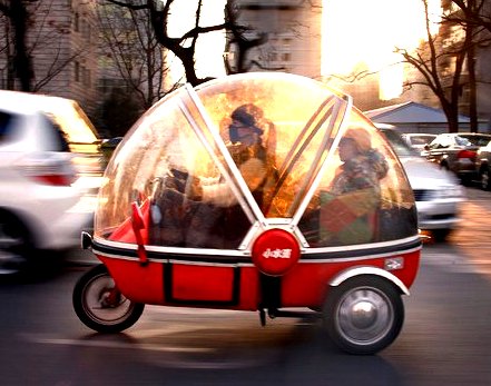 The Flying Tortoise: A Very Tiny, Cute City Car...