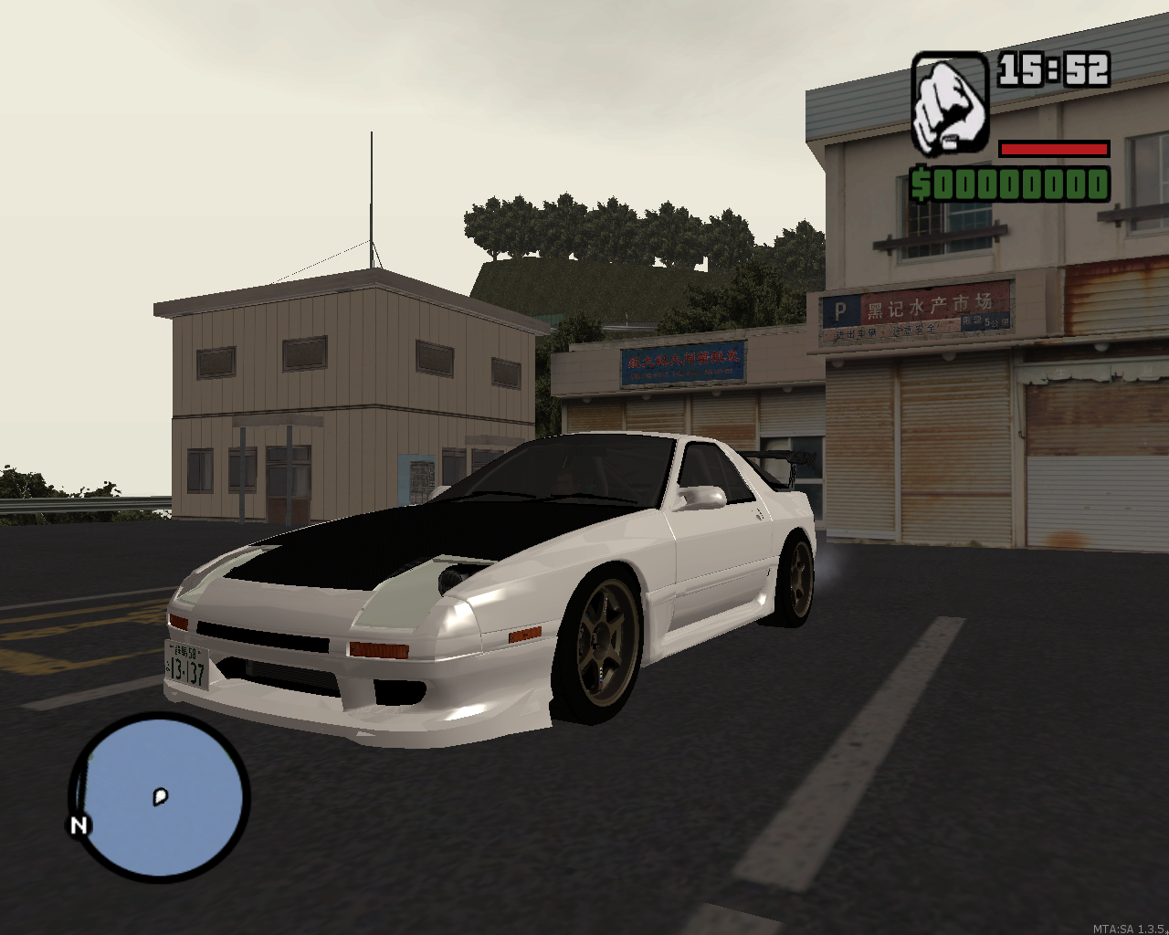 Yokota Workshop: Ryosuke FC3s from Initial D Fifth Stage GTA SA