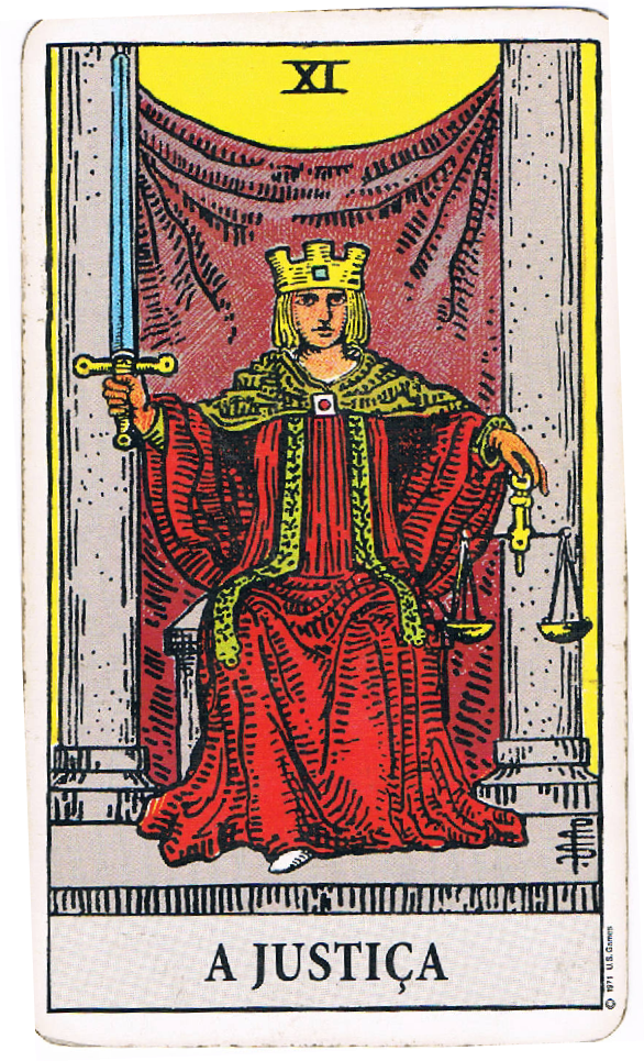 Grande Círculo de Tarot e Astrologia: TAROT. CARTA XI - A JUSTIÇA
