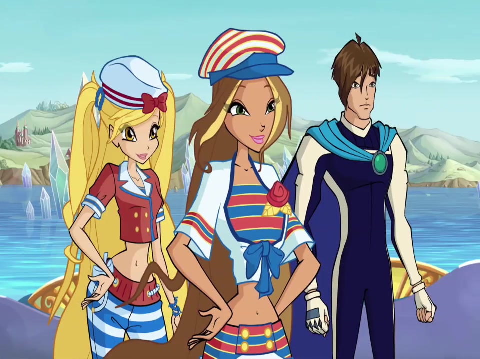 Imágenes de Flora, Stella y Layla Marineras - Winx Club All