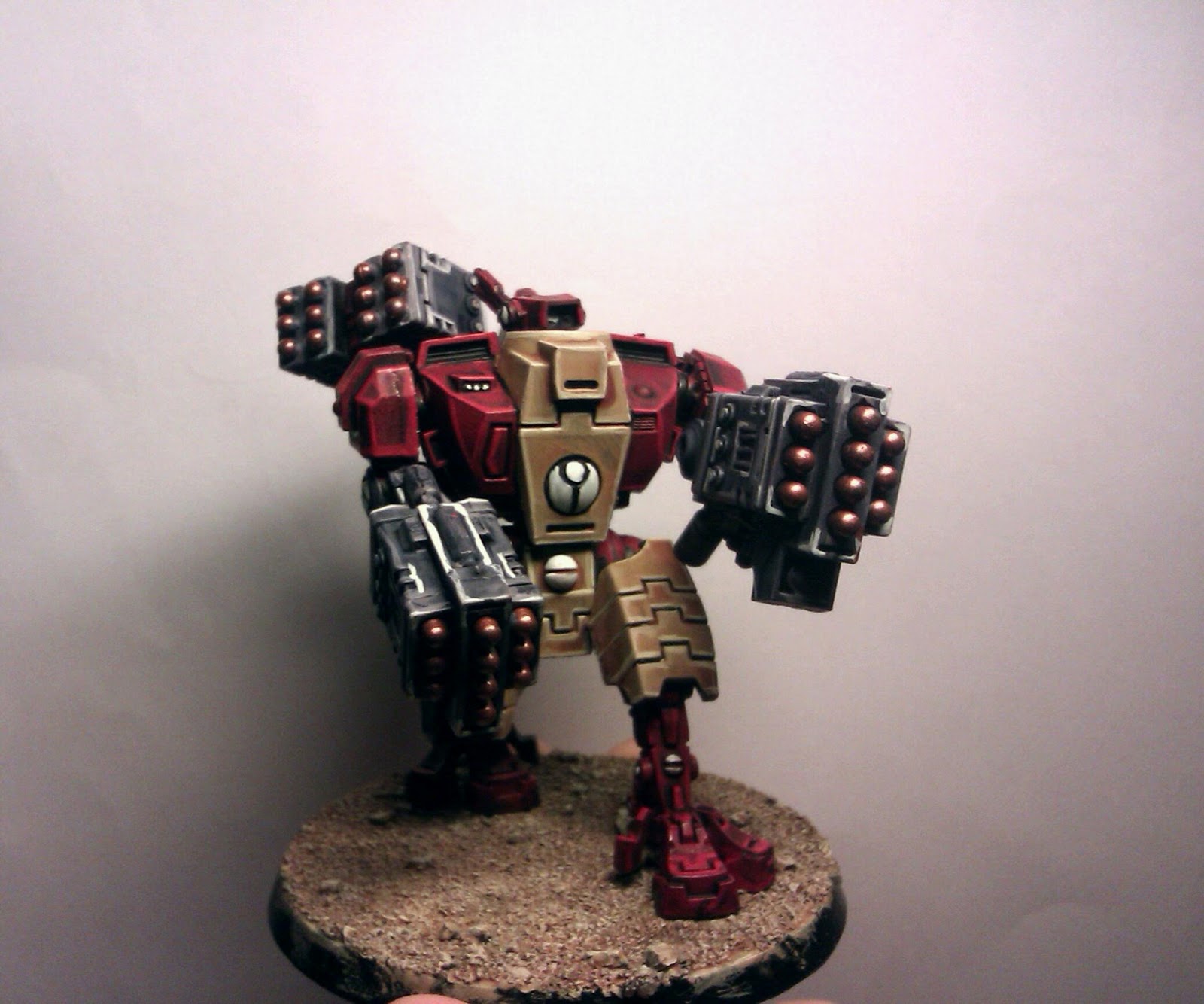 40k War Zone: Painting: My Tau Broadside