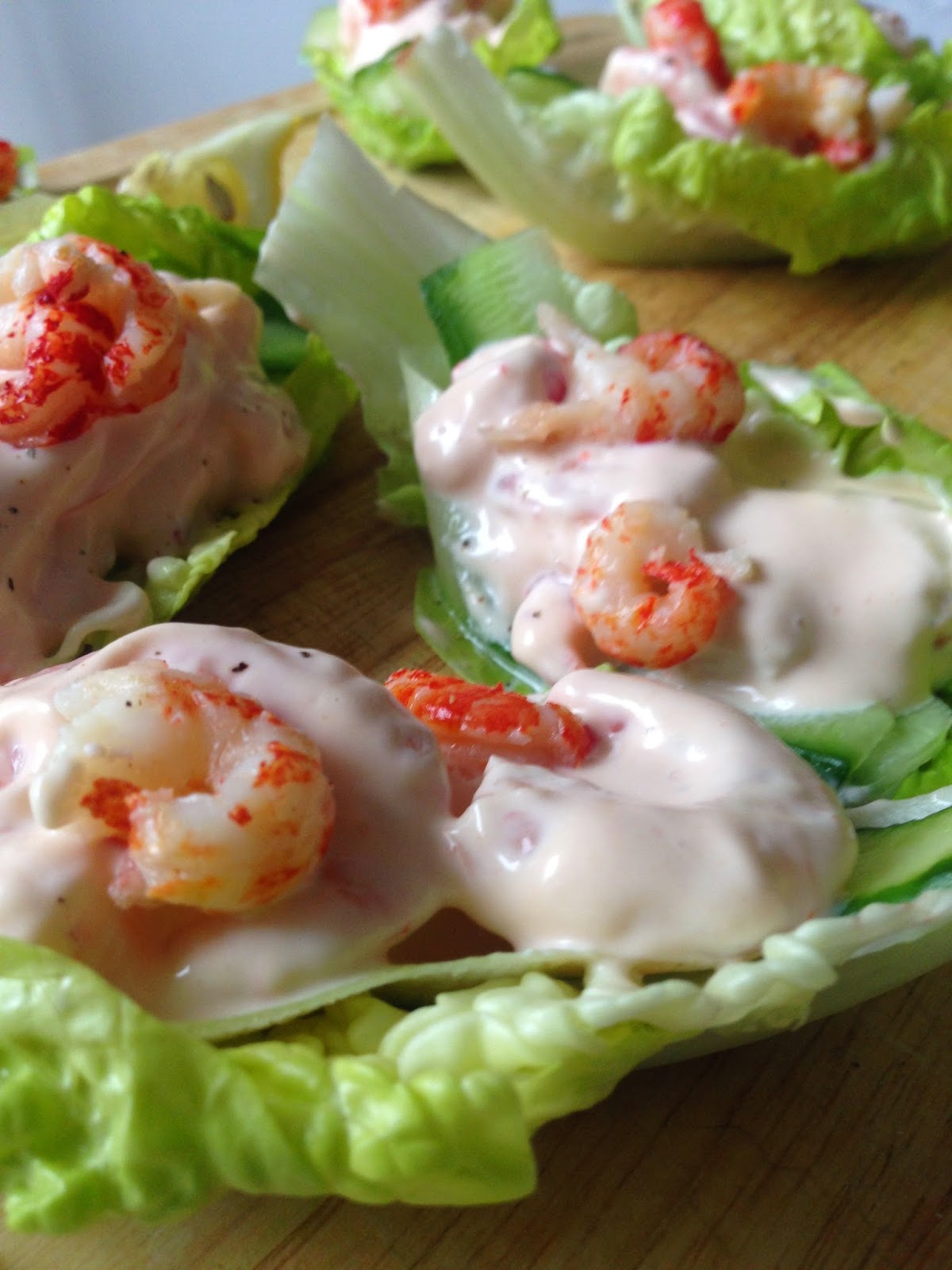 Girl in the Kentish Kitchen : Valentines Day Starter.........{Prawn and ...