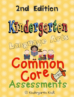 Kindergarten Kiosk: Assessing Common Core Standards: Kindergarten ...