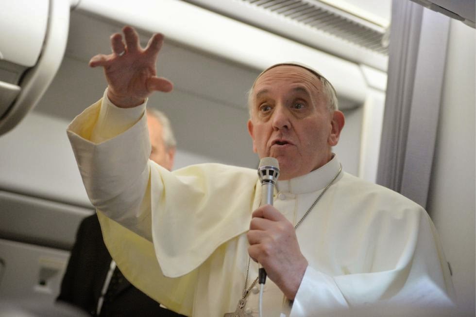 Eccles is saved: The Pope takes a plane