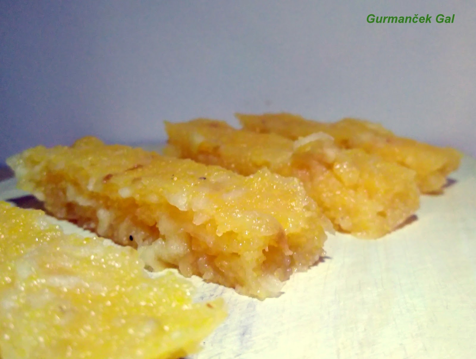 Gurmanček Gal: Jabolčne palčke