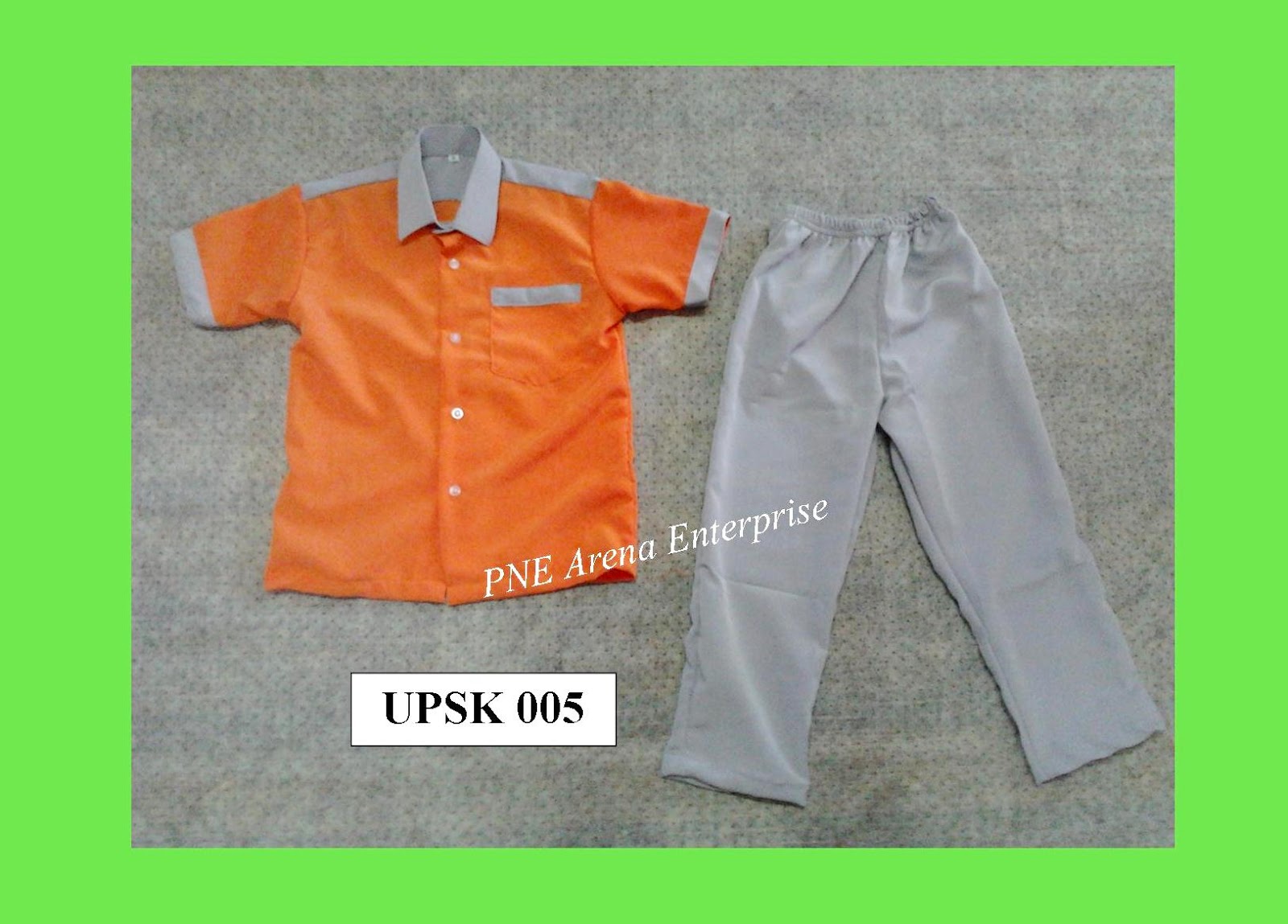 PNE ARENA ENTERPRISE: UNIFORM PRASEKOLAH (SEPASANG)