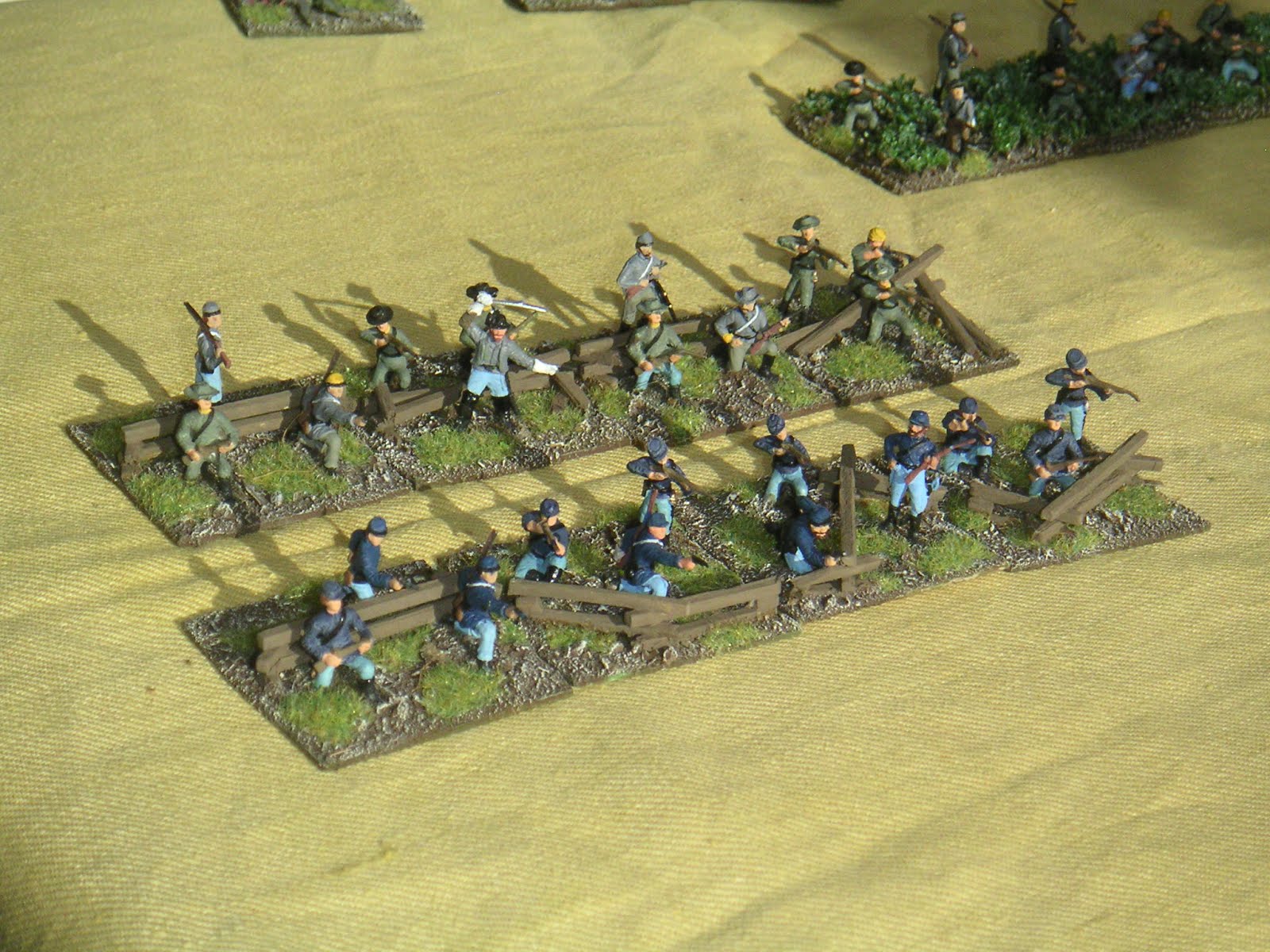 Will's Wargames Blog: Fun with basing?? ACW dismounted cavalry