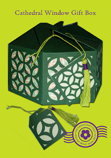 The Papercraft Post: Cathedral Window Gift Box