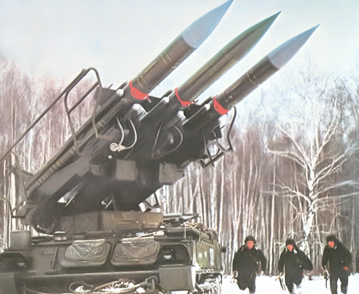 Le missile sol-air SA-6 "Gainful".