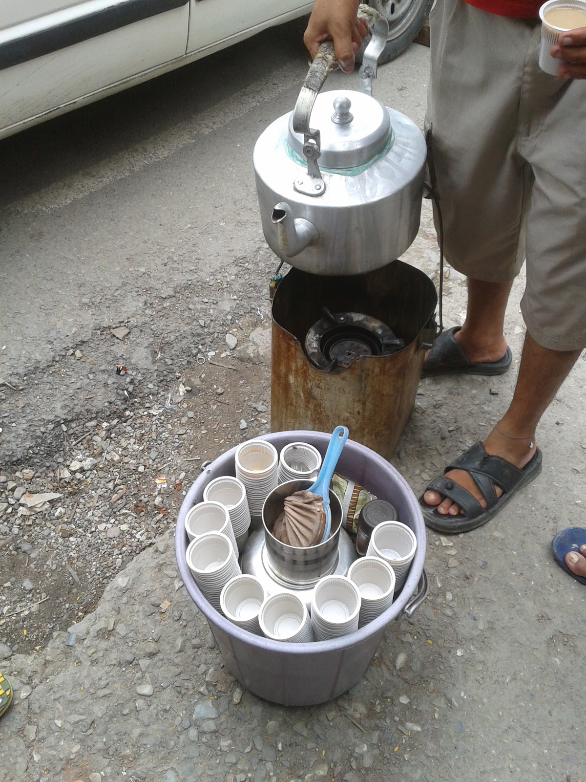 My Space: The mobile tea shop!