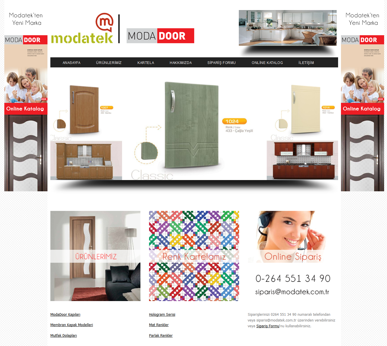 Blogger Tasarım: Modatek Kurumsal Web Sitesi