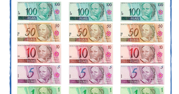 Living A Doll's Life : REAL Brazilian Money - Printables