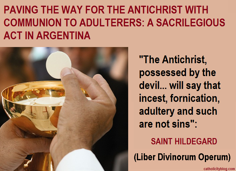 CATHOLICITYBLOG: Paving the Way for the Antichrist with Communion to ...