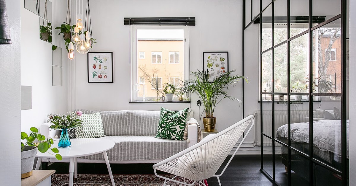 Delightfully stylish one-bedroom apartment in Stockholm