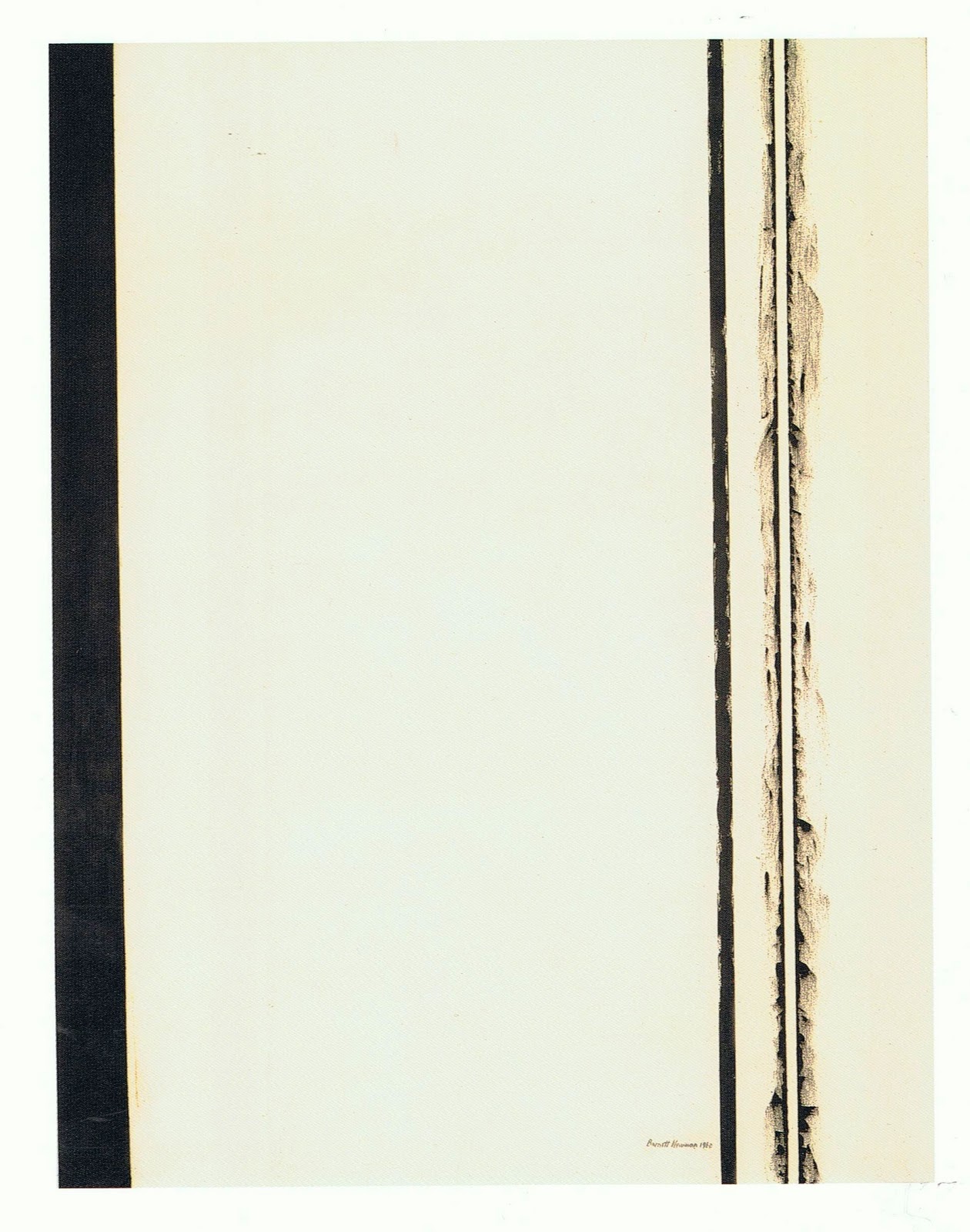 Barnett Newman painting
