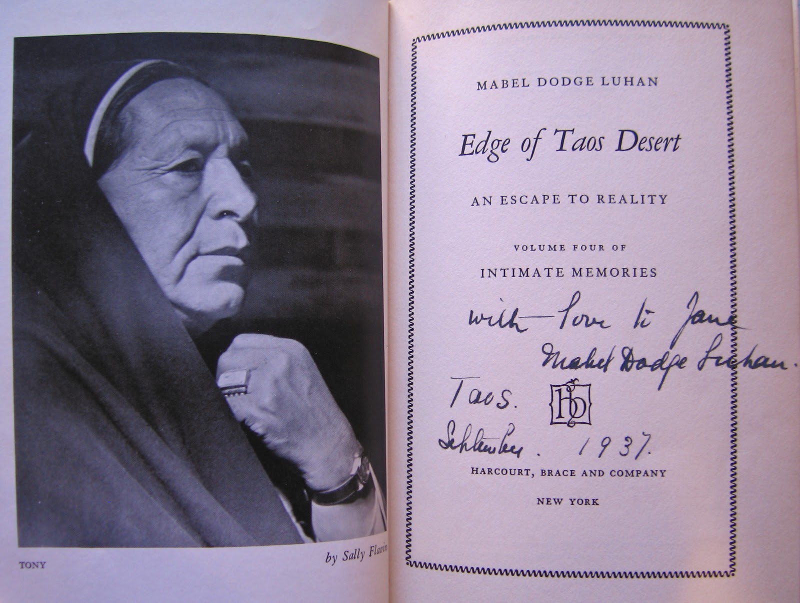 Two Graces Taos: Mabel Dodge Luhan, 'Genius Loci' of Taos, NM