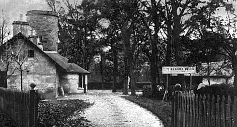 Tour Scotland: Old Photographs Pitkeathly Wells Scotland