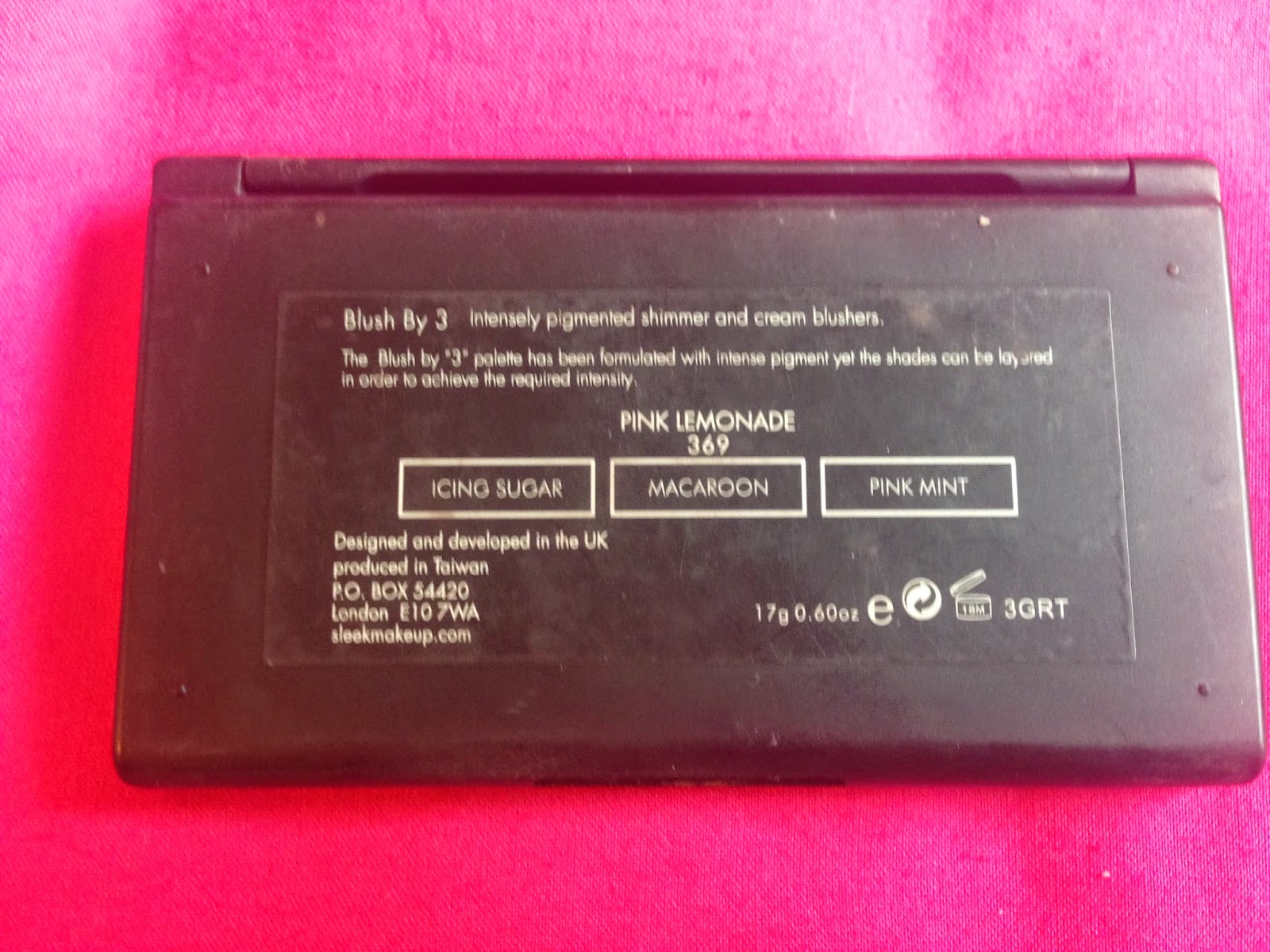 Sleek Blush by 3 in Pink Lemonade Review | Jasmine Talks Beauty