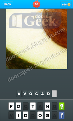 Zoomed In - Photo Word Game Level 56 ~ Doors Geek