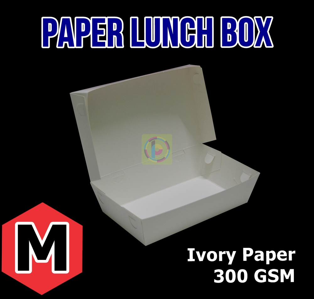 SARUNG JOK MOBIL: Ivory Paper Lunch Box / Kotak Nasi Kertas / Kotak ...