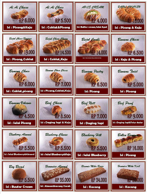 Bless Bakery : Katalog Product