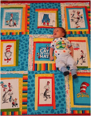 maruski creates: Cat in the Hat Quilt