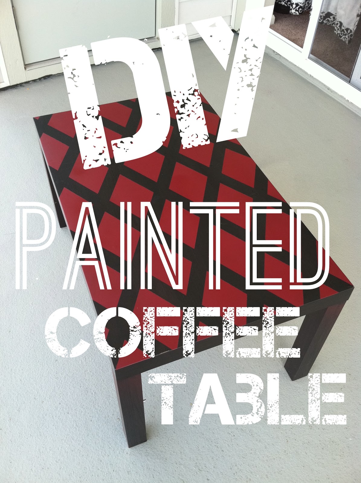 A Butter Life: DIY Painted Coffee Table