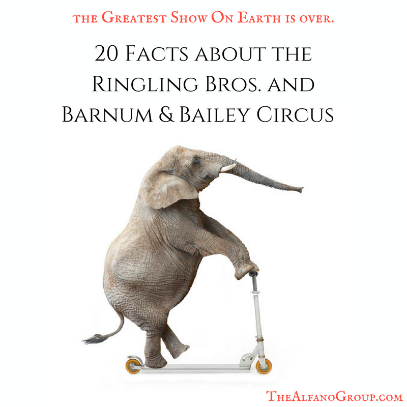The Alfano Group: 20 facts about the Ringling Bros. and Barnum & Bailey ...