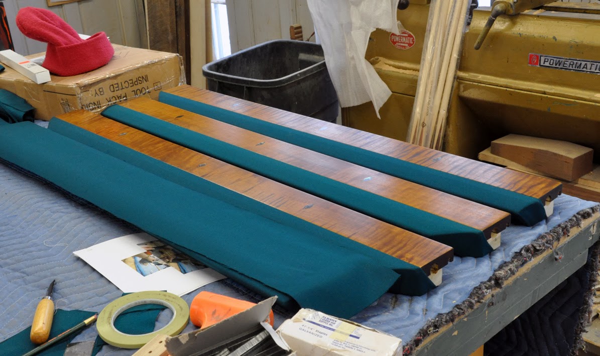 Dorset Custom Furniture - A Woodworkers Photo Journal: back to work