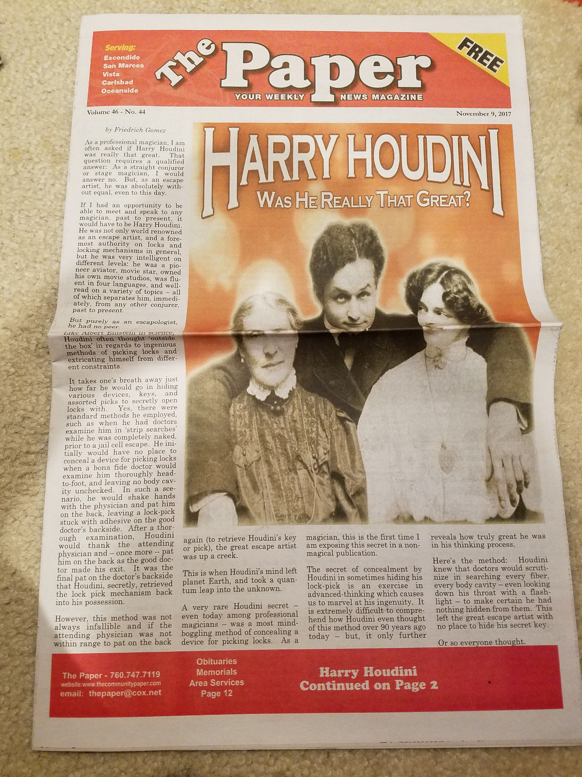 WILD ABOUT HARRY: 2017