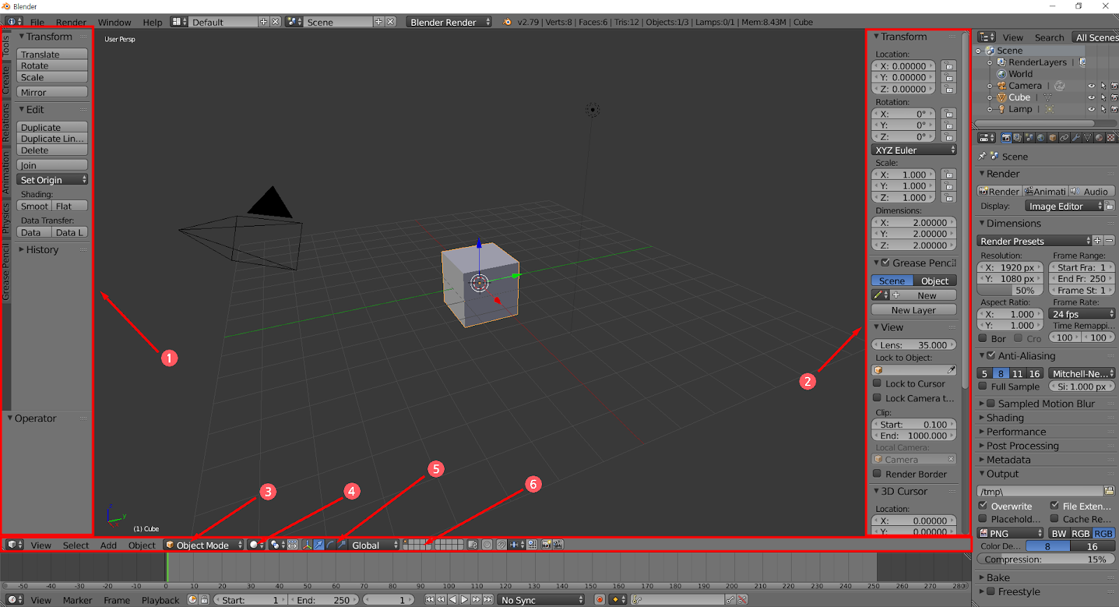 [Blender] 3D viewport 사용법 ~ 메이드올