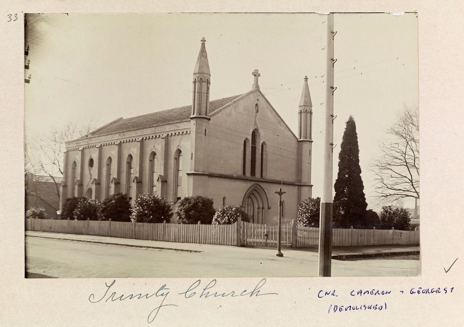 No. 25 - Holy Trinity Anglican Church Launceston - Only Half a Church?