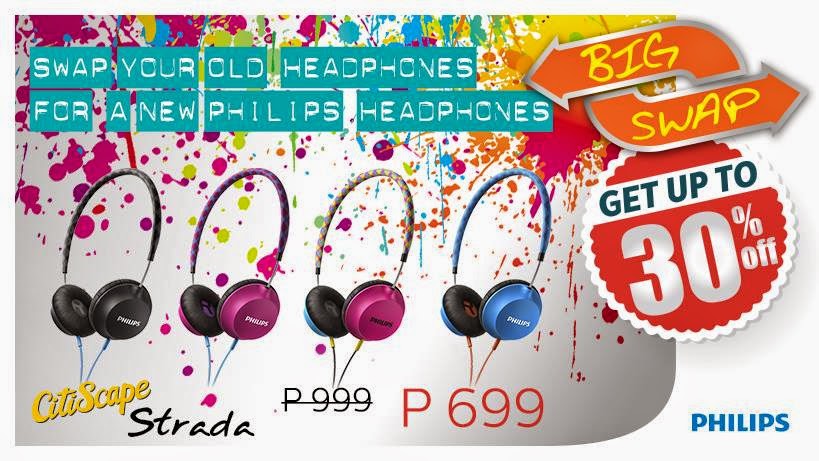 Manila Shopper: Philips Headphones Big Swap Promo: June 5-7 2014