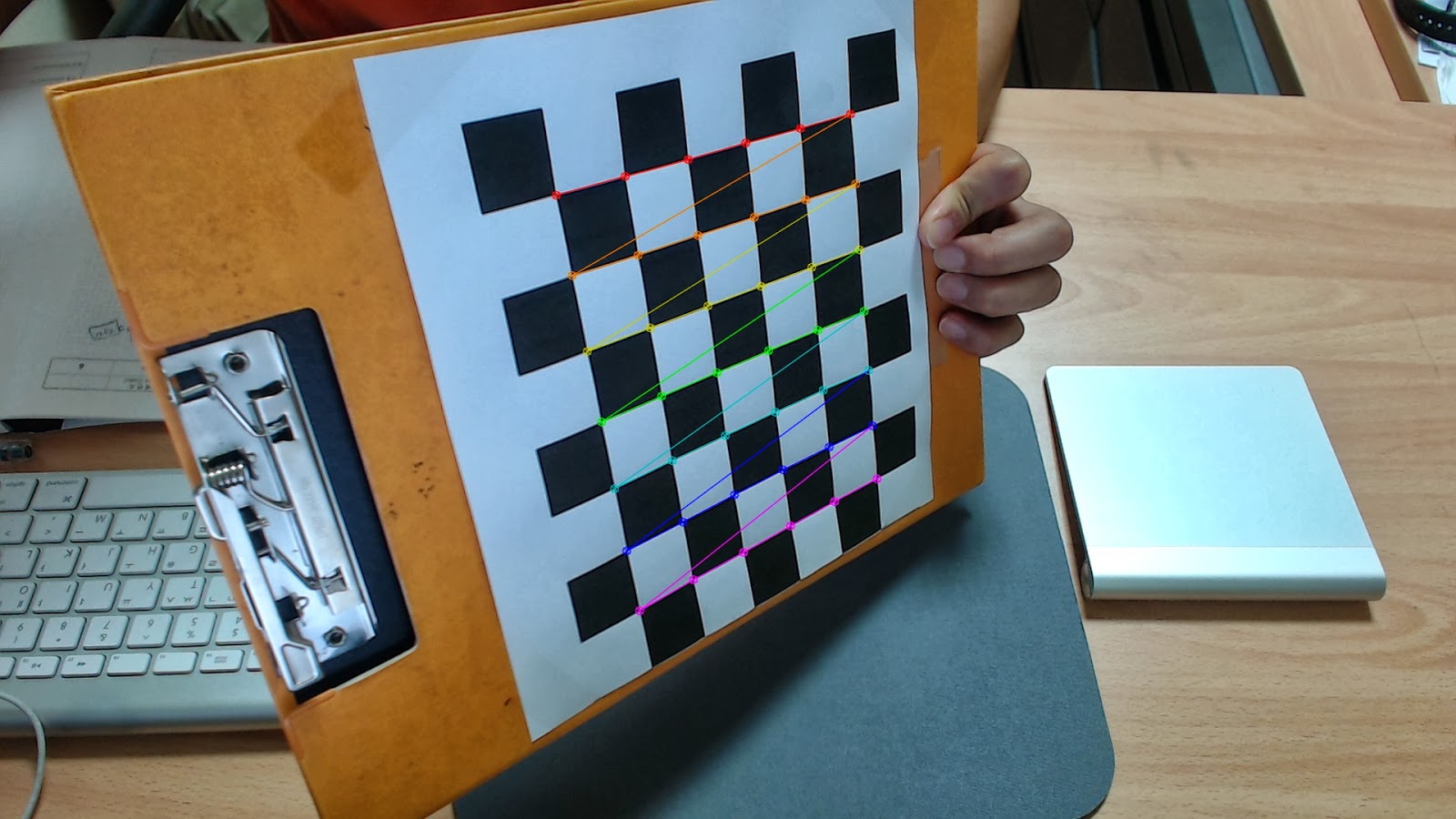 MareArts Computer Vision Study.: OpenCV 2.46 Calibration example source code (using ...