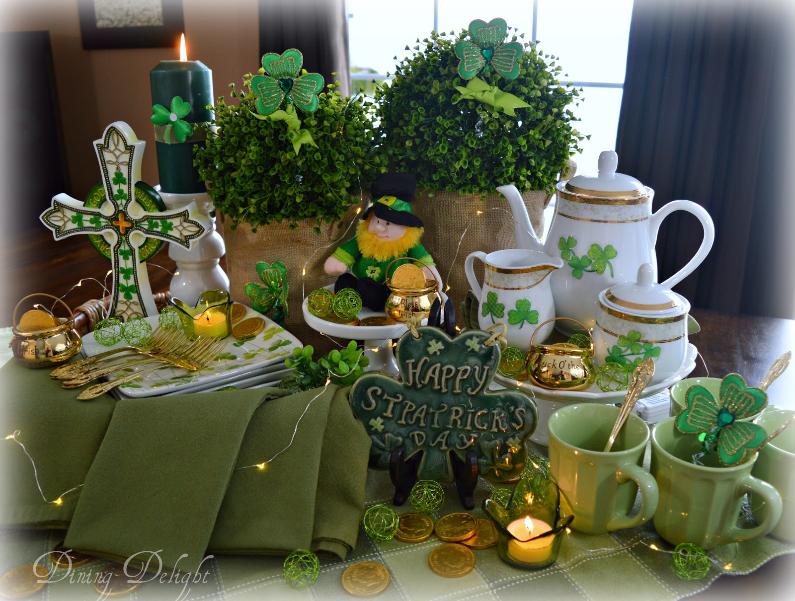 Dining Delight: St Patrick's Day Tea-scape