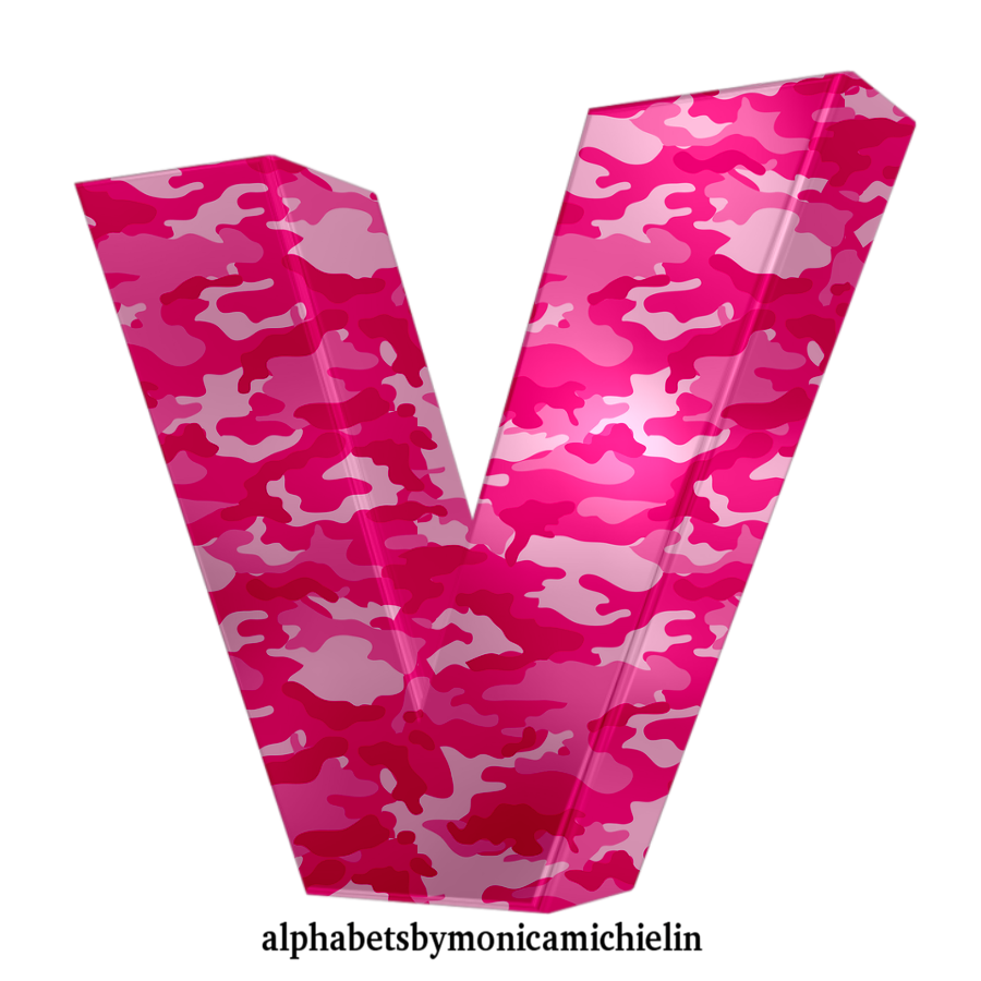 ADSUMUS: PINK CAMOUFLAGE ALPHABET PNG, ALFABETO CAMUFLADO COR DE ROSA ...