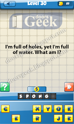 Little Riddles – Brain Teaser Level 30 ~ Doors Geek