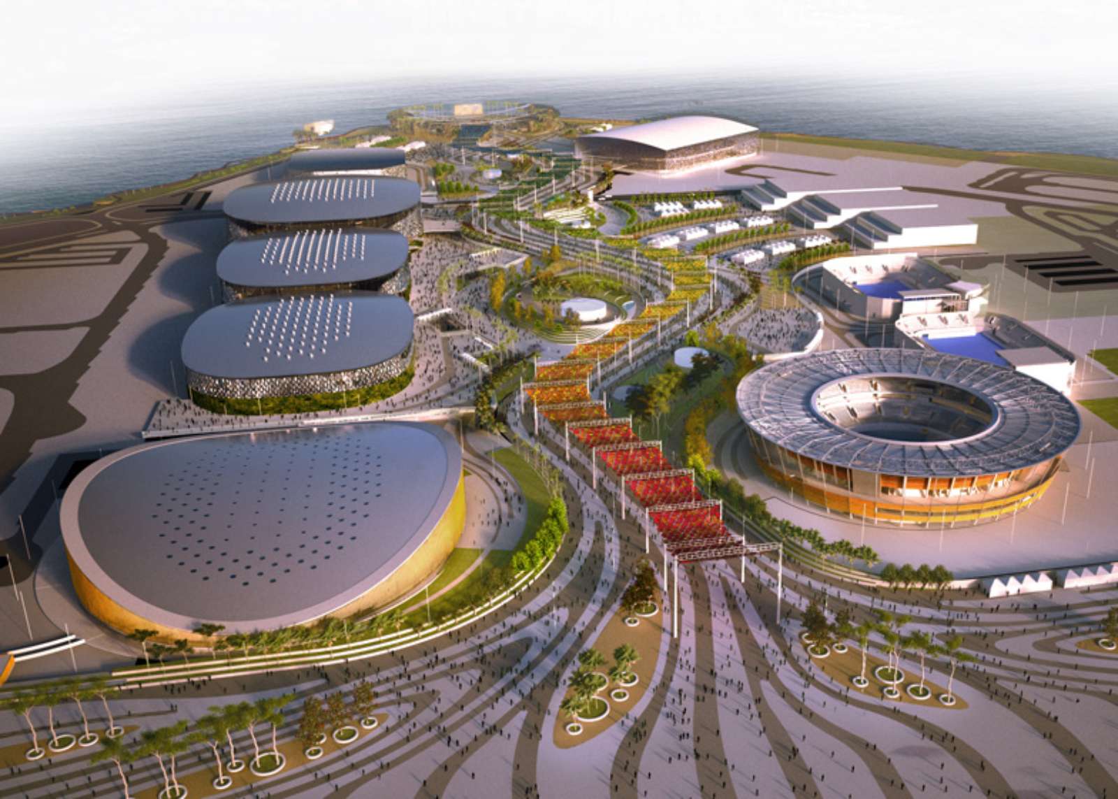 architecture now and The Future: RIO 2016 OLYMPIC PARK BY AECOM