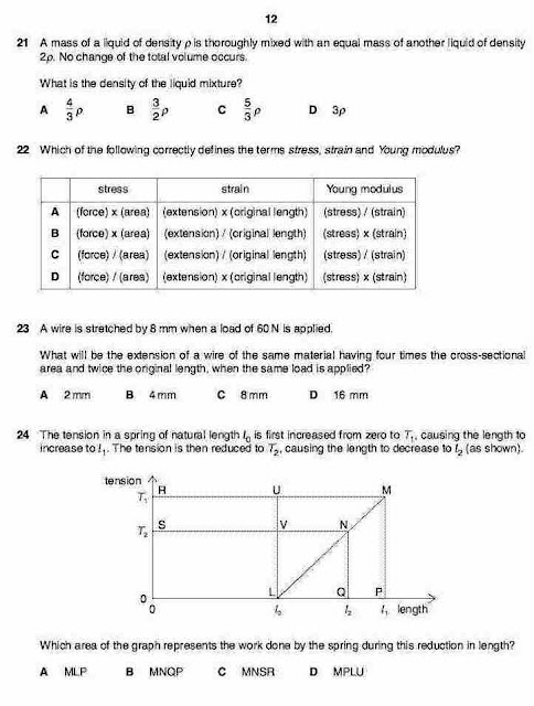 GIK Institute Entry Test Preparation: GIKI Entry Test Sample Questions ...