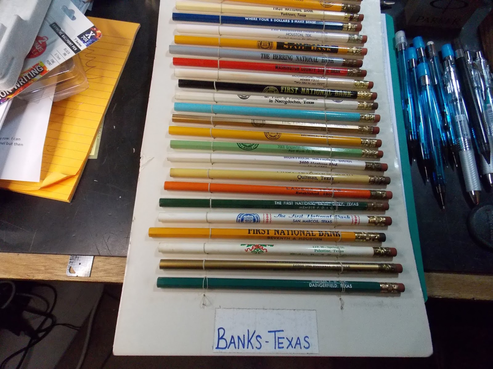 My Supply Room: Texas Pencils