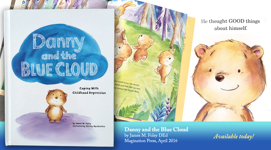 Shirley's Illustrations: Danny and the Blue Cloud: Happy Book Birthday!!!