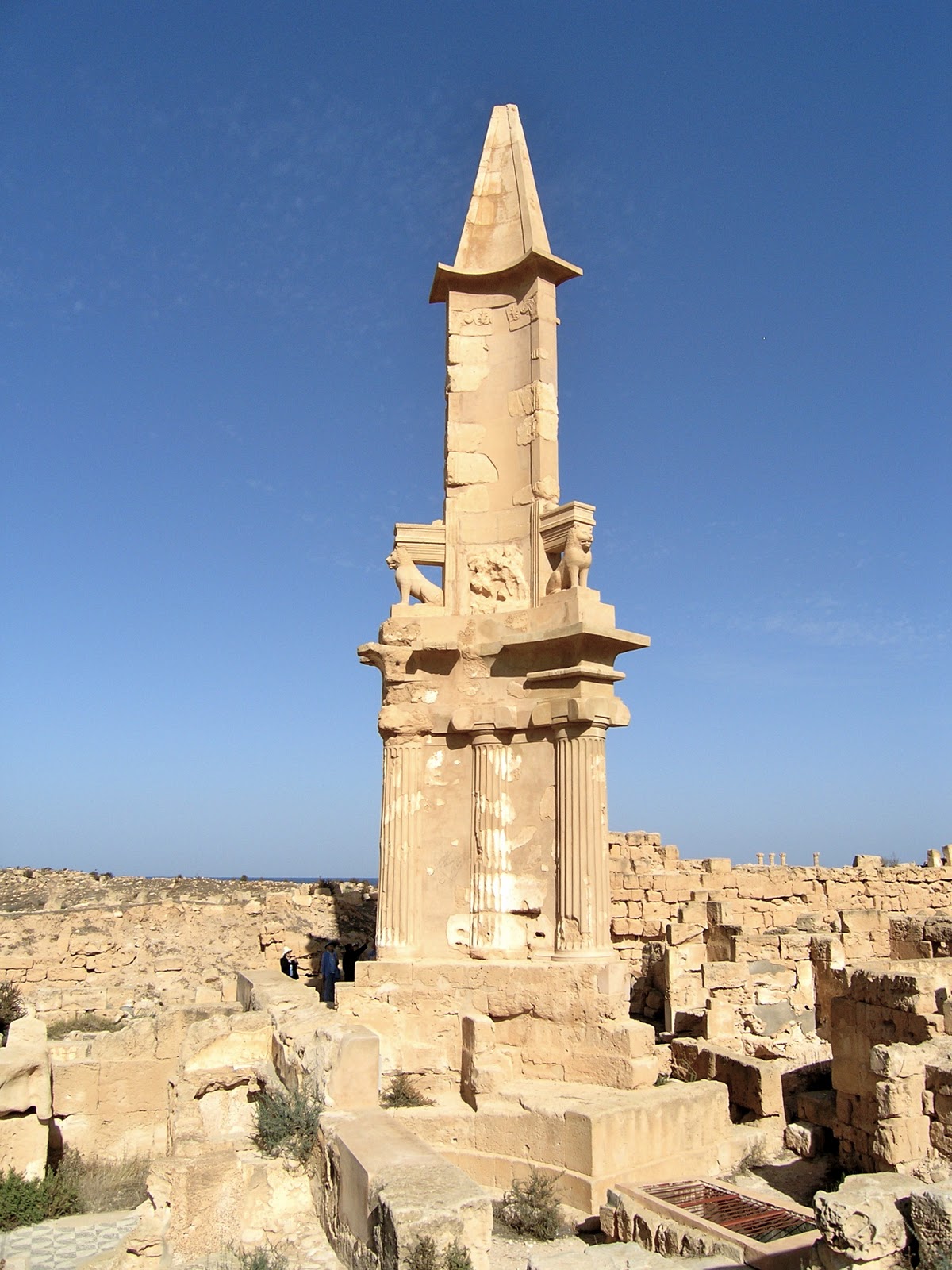 Forever A Pilgrim: Roman Ruins, Libya