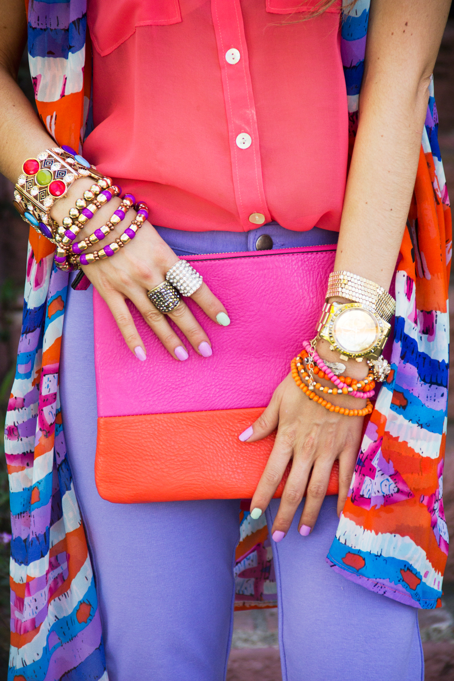MULTICOLOR GIRL - shop this look at www.hauteandrebellious.com