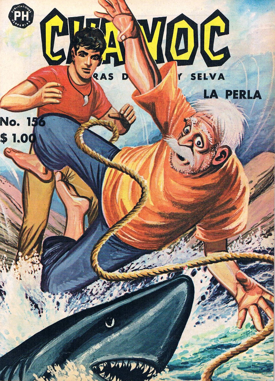 Mexico Comic Aventuras 2: Chanoc - Aventuras de mar y selva (156 al 160)
