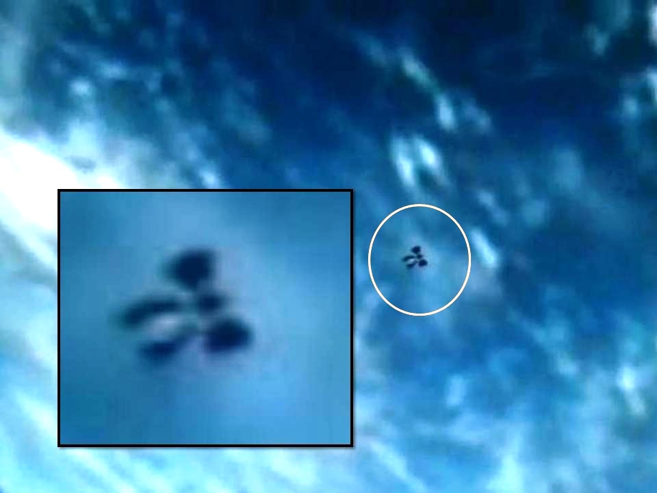 Unusual Insect Shaped UFO spotted near ISS - July 27, 2012