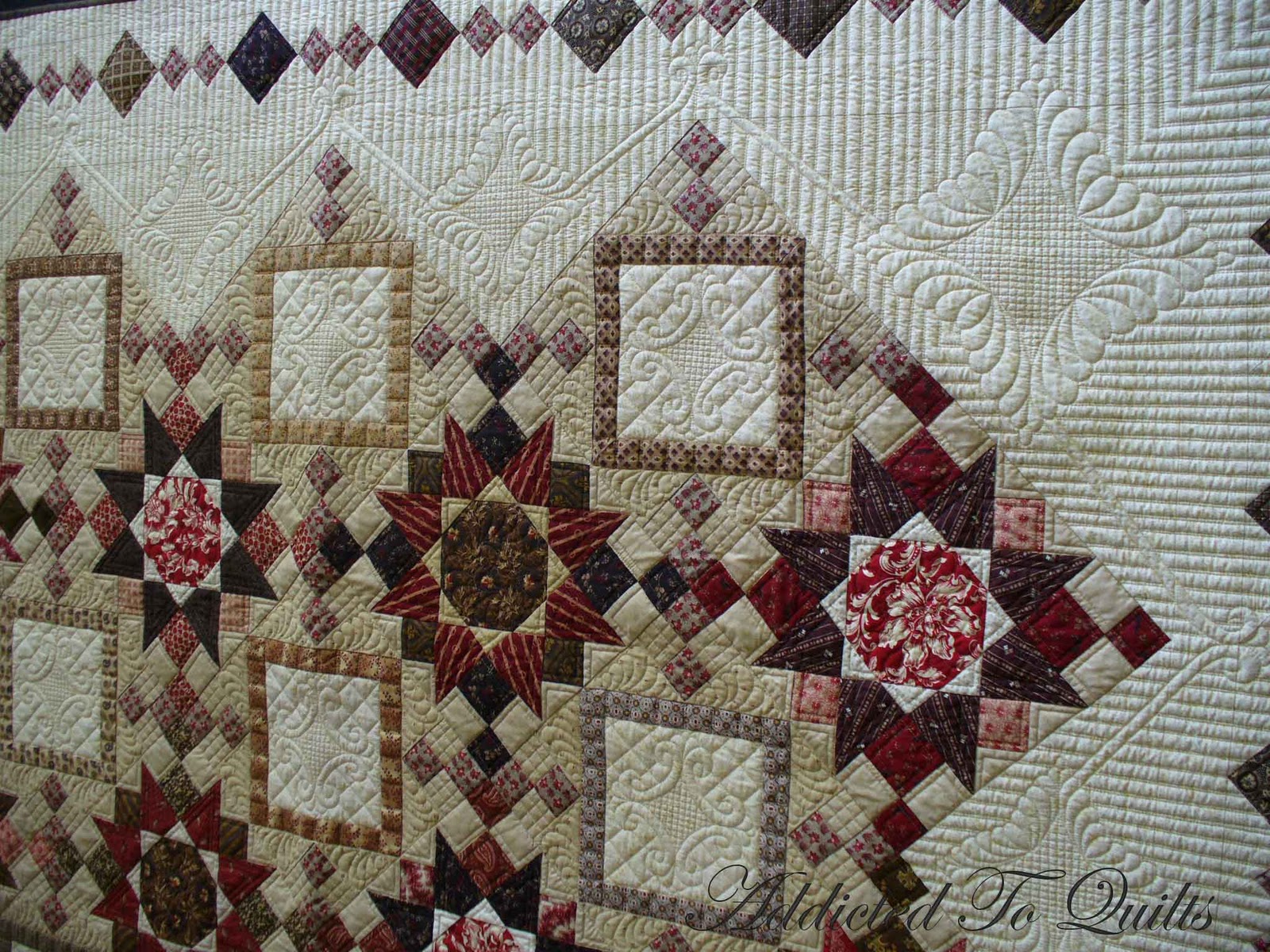 Addicted To Quilts: Cherry Chocolate