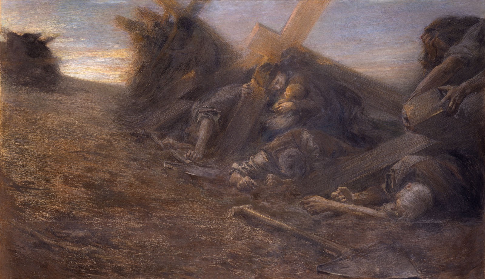 Giuseppe Mentessi | Verist / Symbolist painter | Tutt'Art@ | Pittura ...